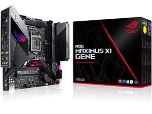 asus rog maximus xi gene z390 gaming motherboard lga1151 (intel 8th and 9th gen) matx ddr4 hdmi m.2 usb 3.1 gen2 onboard 802.11ac wifi