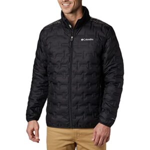 Columbia Men's Delta Ridge Down Jacket, Black, Small