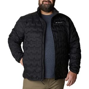 Columbia Men's Delta Ridge Down Jacket, Black, Small