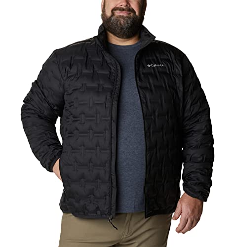 Columbia Men's Delta Ridge Down Jacket, Black, Small