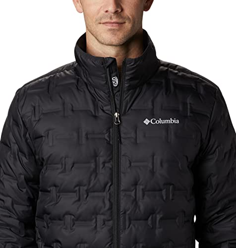 Columbia Men's Delta Ridge Down Jacket, Black, Small