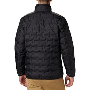 Columbia Men's Delta Ridge Down Jacket, Black, Small