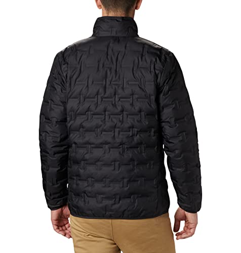 Columbia Men's Delta Ridge Down Jacket, Black, Small