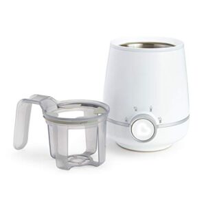 Munchkin® Shine™ Stainless Steel Baby Bottle Warmer, White/Silver