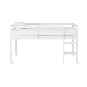 Dorel Living Milton Junior Twin Loft Bed, White