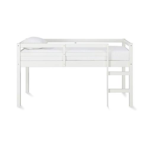 Dorel Living Milton Junior Twin Loft Bed, White