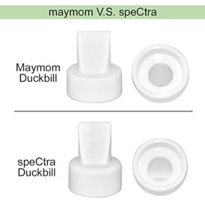 Maymom 2 Count Duckbill Valves for Spectra.Designed for Spectra S1 Spectra S2 Spectra 9 Plus Spectra Dew 350 Spectra Pump Not Original Spectra Pump Parts Spectra S2 Accessories Replace Spectra Valve