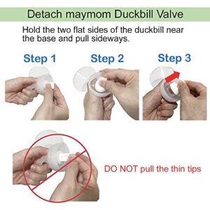 Maymom 2 Count Duckbill Valves for Spectra.Designed for Spectra S1 Spectra S2 Spectra 9 Plus Spectra Dew 350 Spectra Pump Not Original Spectra Pump Parts Spectra S2 Accessories Replace Spectra Valve