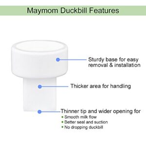 Maymom 2 Count Duckbill Valves for Spectra.Designed for Spectra S1 Spectra S2 Spectra 9 Plus Spectra Dew 350 Spectra Pump Not Original Spectra Pump Parts Spectra S2 Accessories Replace Spectra Valve