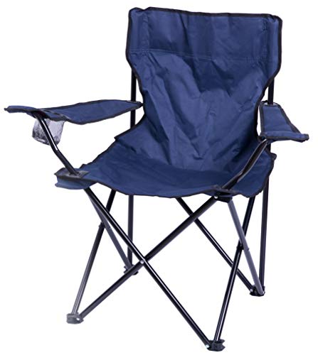 PLAYBERG Folding Camping Chair, Green (Navy)