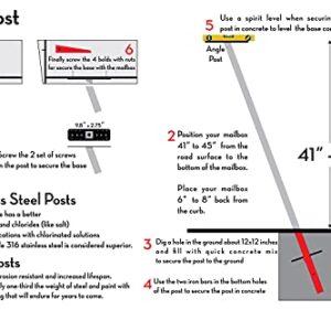 Contemporary Post Mount Mailbox/Aluminum Brush Silver Body and Aluminum Wood Walnut Numbers, Custom Mailbox, Mailnest, PostBox, Type 4