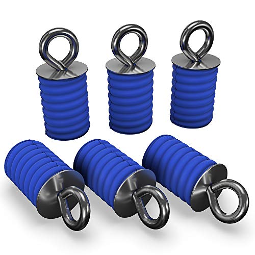 GripPRO ATV Anchors to fit Polaris Ranger & General Lock & Ride - ATV Tie Down Anchors Set of 6 - OEM Quality Fit ATV Lock and Ride Accessories - Patented Design - Will NOT FIT RZR