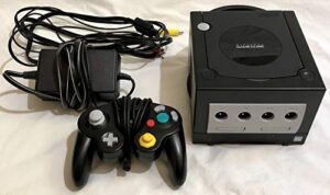 nintendo gamecube system console - jet black (renewed)