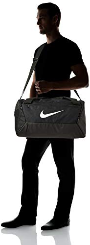 NIKE Brasilia Small Duffel - 9.0, Black/Black/White