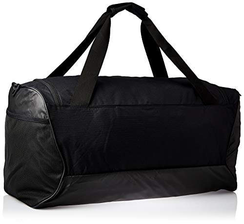 NIKE Brasilia Large Duffel - 9.0, Black/Black/White, Misc