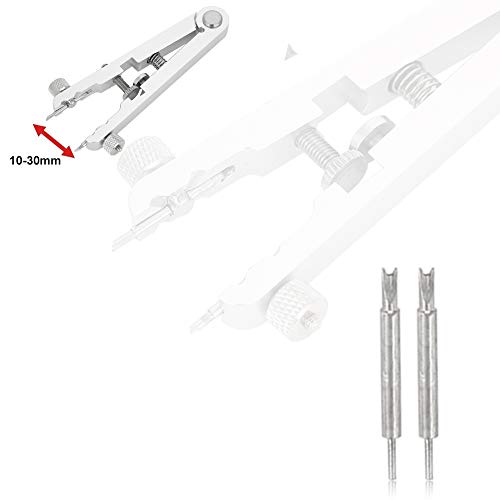 Salmue Spring Bar Plier, 6825 Alloy Steel Watch Bracelet Remover, Watch Strap Adjuster Tool Spring Bar Standard Plier Remover Replace Removing Tool Tweezer Kit for Rolex and All Watch