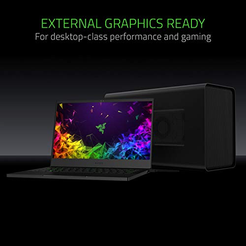 Razer Blade Stealth 13 Ultrabook Laptop: Intel Core i7-8565U 4-Core, Intel UHD Graphics 620, 13.3" FHD 1080p, 8GB RAM, 256GB SSD, CNC Aluminum, Chroma RGB Lighting, Thunderbolt 3, Black