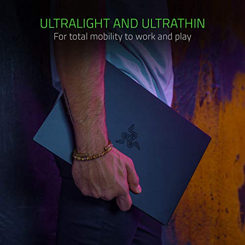 Razer Blade Stealth 13 Ultrabook Laptop: Intel Core i7-8565U 4-Core, Intel UHD Graphics 620, 13.3" FHD 1080p, 8GB RAM, 256GB SSD, CNC Aluminum, Chroma RGB Lighting, Thunderbolt 3, Black