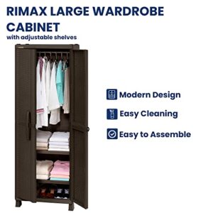 Rimax Storage Cabinets, Brown