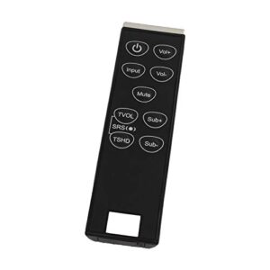 2 pack replacement for vizio vsb201 soundbar remote compatible with vizio vr8s sound bar