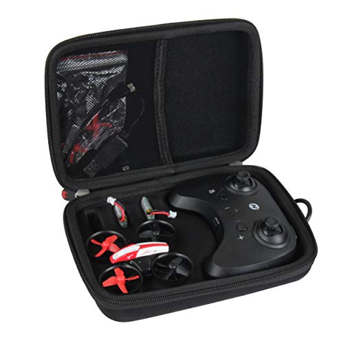 Hermitshell Hard Travel Case for Holy Stone HS210 Mini Drone RC Nano Quadcopter Indoor Small Helicopter Plane (Not Include The Drone) (Black)