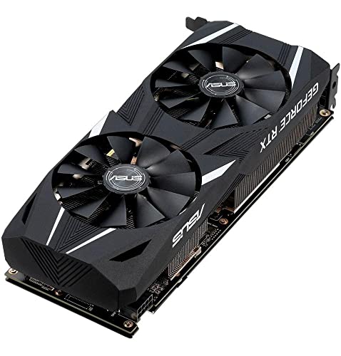 ASUS DUAL RTX 2060 Overclocked 6G VR Ready Gaming Graphics Card – Turing Architecture (DUAL RTX 2060-O6G)