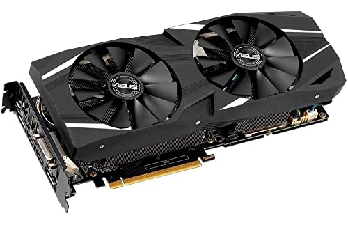 ASUS DUAL RTX 2060 Overclocked 6G VR Ready Gaming Graphics Card – Turing Architecture (DUAL RTX 2060-O6G)