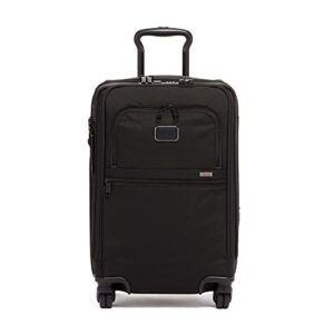 tumi alpha 3 international office 4 wheeled carry-on black one size