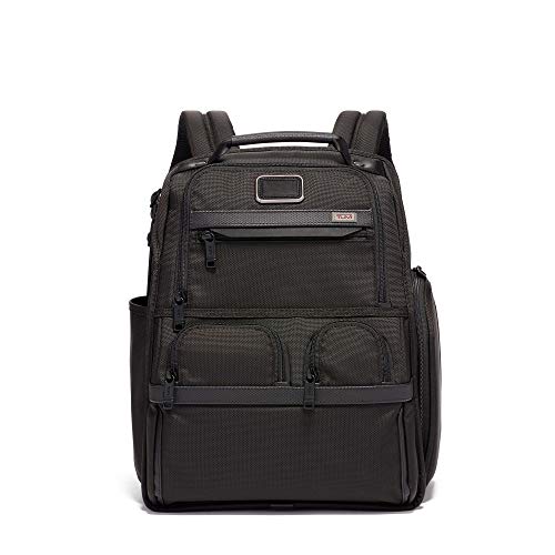 TUMI Alpha 3 Compact Laptop Brief Pack - For Commuters and Business Travelers - 15-Inch Computer Backpack for Men and Women - Black