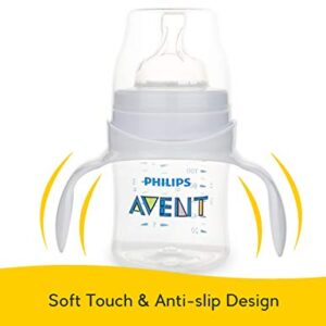 Baby Bottle Handles for Philips Avent Anti-Colic and AirFree Vent Baby Bottles, Compatible Avent Bottle Holder for Baby, 2 Count