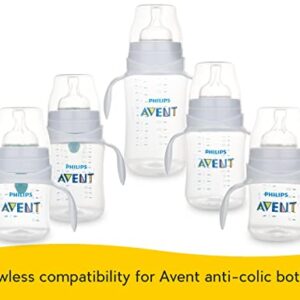 Baby Bottle Handles for Philips Avent Anti-Colic and AirFree Vent Baby Bottles, Compatible Avent Bottle Holder for Baby, 2 Count