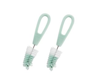 simba rotary nipple brush (green, set of 2)