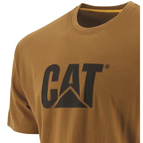 Caterpillar Men's TM Logo T-Shirt, Bronze, M