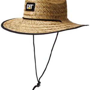 Caterpillar Men's Cat Straw Hat, OS