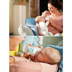 Philips AVENT Anti-Colic Bottle with Air-Free Vent, SCF405/34, Blue, 9 Ounce (Pack of 3)