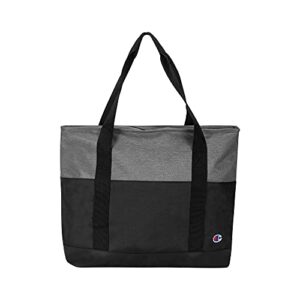 champion unisex adult signal gym tote bags, grey/black, one size us