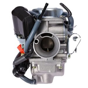 New 150cc Carburetor + intake manifold/air filter for GY6 125cc 150cc 152QMI 157QMJ Engine Based ATV Scooter Go Kart