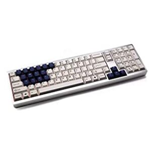 Rubber Gaming Backlit Keycaps Set - for Cherry MX Mechanical Keyboards Compatible OEM Include Key Puller (Dark Blue)