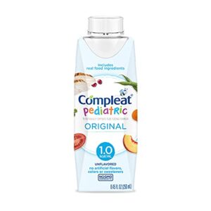 compleat pediatric tube feeding formula, unflavored, 8.45 fl oz (pack of 24)