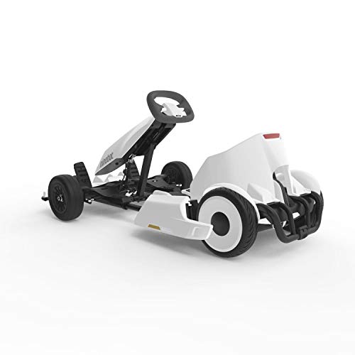 Segway Ninebot S (White) and GoKart Drift Kit Bundle