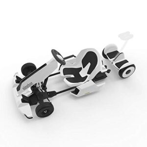 Segway Ninebot S (White) and GoKart Drift Kit Bundle