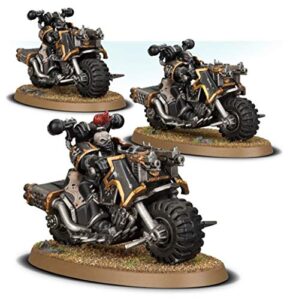 warhammer 40k - chaos space marines chaos bikers -- gw-43-08 (2019)