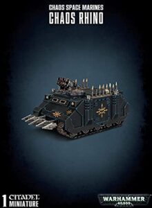 games workshop warhammer 40k: chaos space marines - chaos rhino (2019)