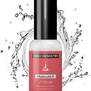 VIROCHEMISTRY Pheromones to Attract Women for Men (Molecule X) Cologne - Bold, Extra Strength Human Pheromones Formula 30ml