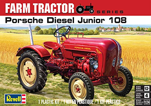 Revell Porsche Diesel Junior 108 Tractor Plastic Model Kit