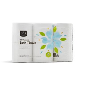 365 by whole foods market, bath tissue double roll 260 sheet 6 count, 260 count