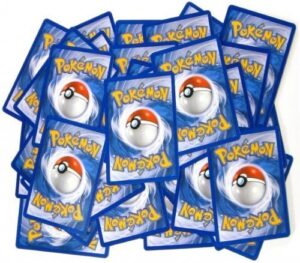 pokemon tcg: random cards from every series, 100 cards in each lot plus 7 bonus free foil cards