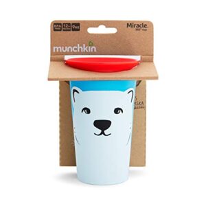 Munchkin® Miracle® 360 WildLove Sippy Cup, 9 Oz, Polar Bear