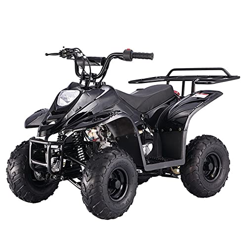 X-PRO 110cc ATV Quads ATV Quad ATVs 4 Wheeler (Black)