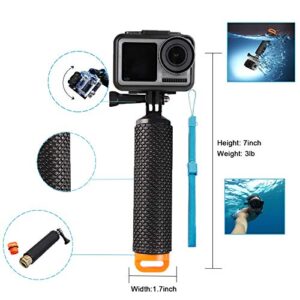 WLPREOE 32in1 Surfboard Mounts + Insurance Tethers + Floating Hand Grip + Floaty + Screws for GoPro Hero 11 10 9 8 MAX 7 Black Silver White/6/5/5S/4S/4/3+ OSMO Action Camera